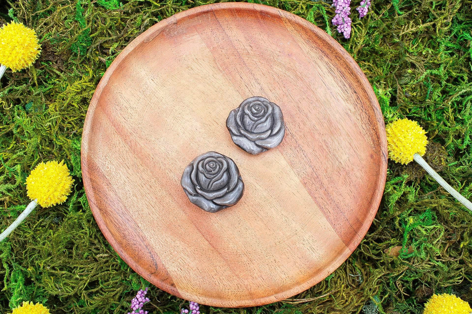 Obsidian Roses – 6-11 Crystals